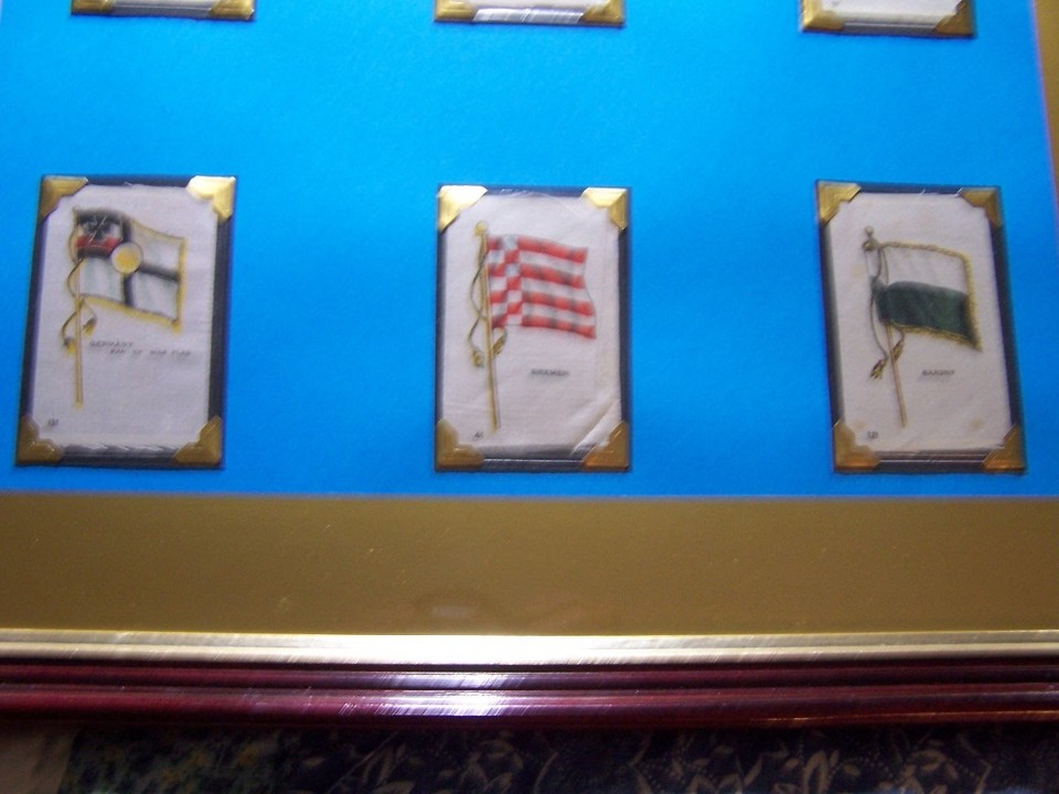 GERMAN silk tabaco cards in acid free uv protective sleeve from early ...