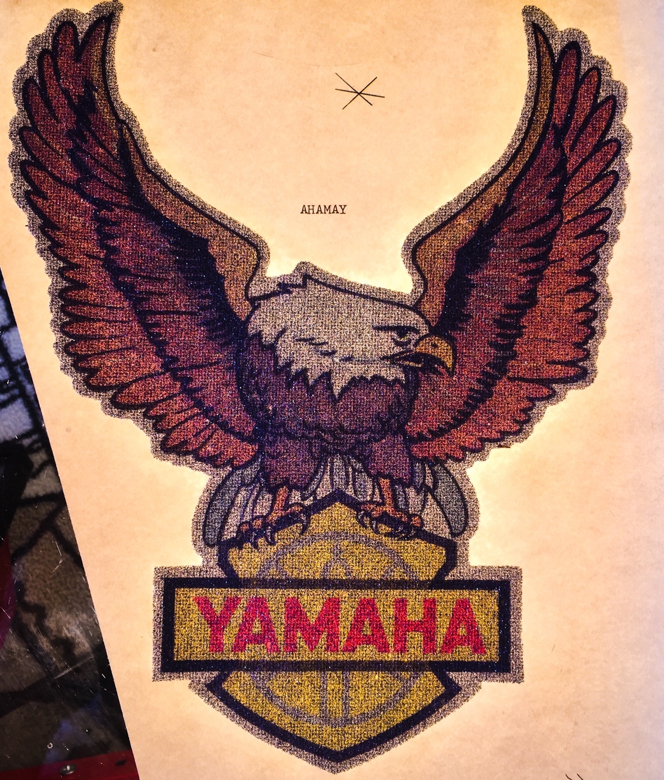 nos 70s Yamaha Wings Motorcycle Chopper Eagle motocro… - Gem