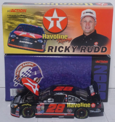 2000 Action Ricky Rudd #28 Texaco Havoline Ford Taurus Nascar Die Cast ...