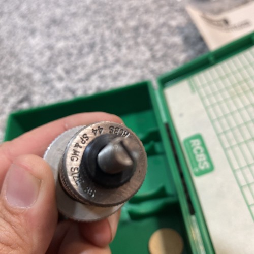 SET OF RCBS 3 DIE STEEL SET FOR CALIBER .44 MAG / 44 SPECIAL #18608 LOT ...