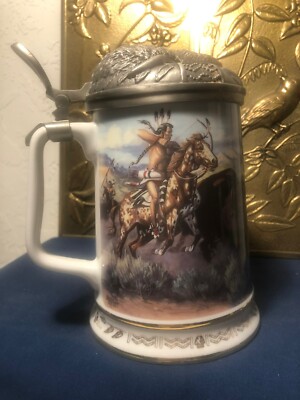 Hamilton Collection STEIN by GENE STEWART, THUNDERING HOOVES, Warriors ...