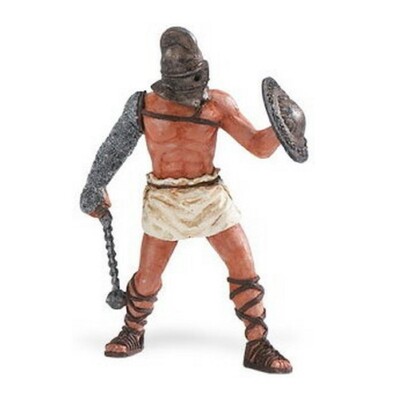 Gladiator of Ancient Rome Roman Plastic Figure 2.5" New #500104 Safari ...
