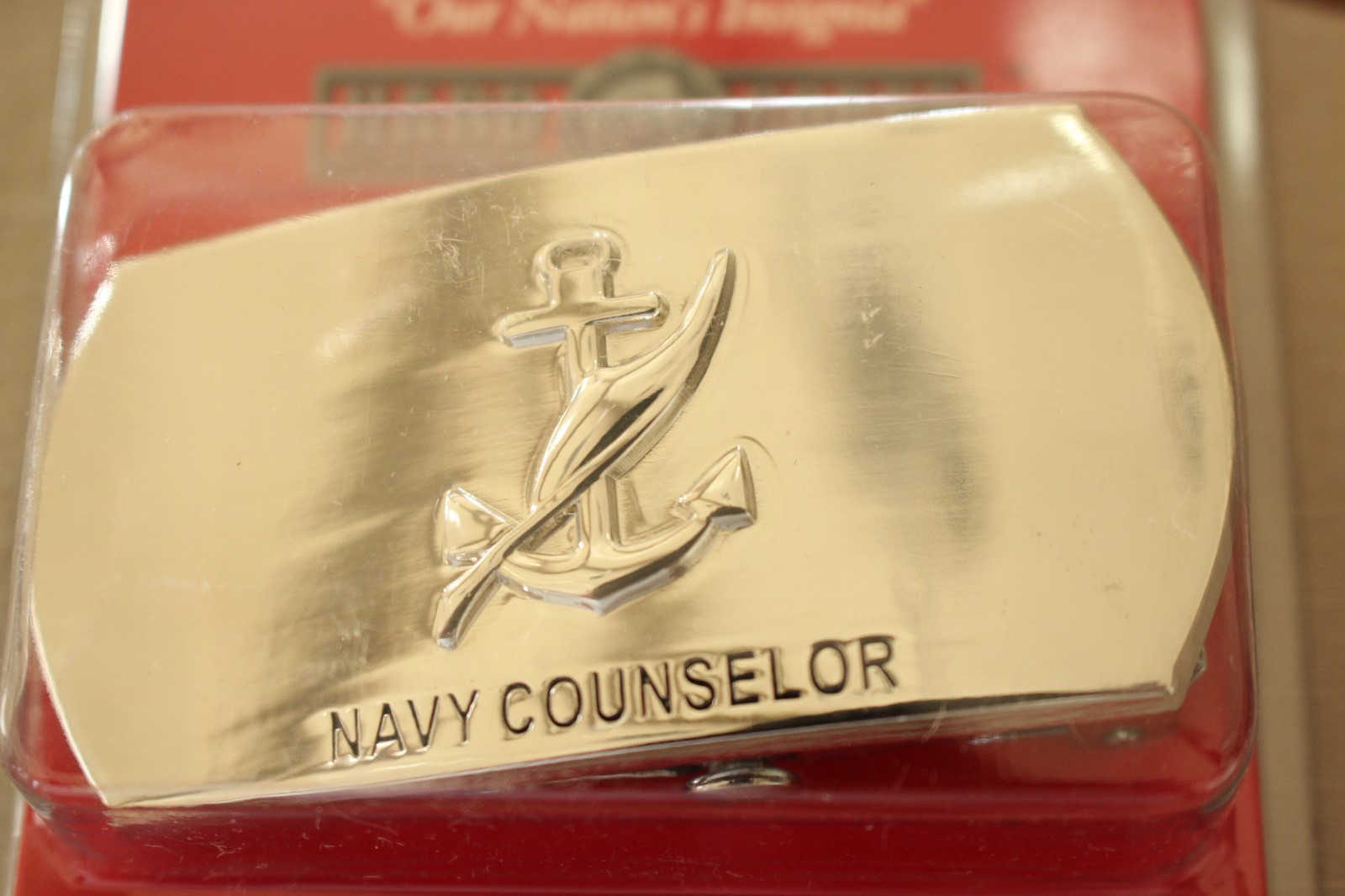 USN US NAVY USS SHIP SHORE AIR NAVY COUNSELOR RATE SPECIALTY BELT ...