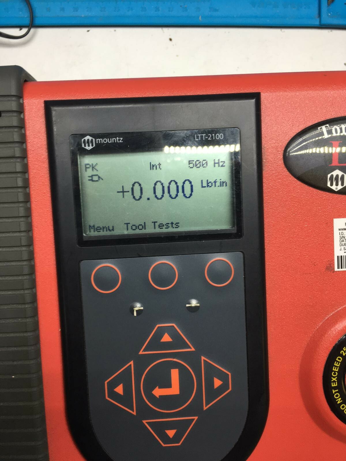 Mountz Torquelab Ltt-2100 25i 068401 Torque Tester for sale online | eBay