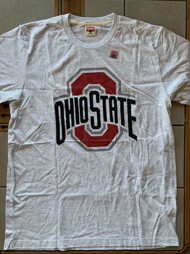 Homage Ohio State White Graphic Print T-Shirt Size Large | eBay