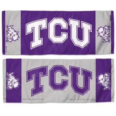 TCU Horned Frogs 12x30 Cooling Towel [NEW] NCAA Wrap Cold Cool Hot | eBay
