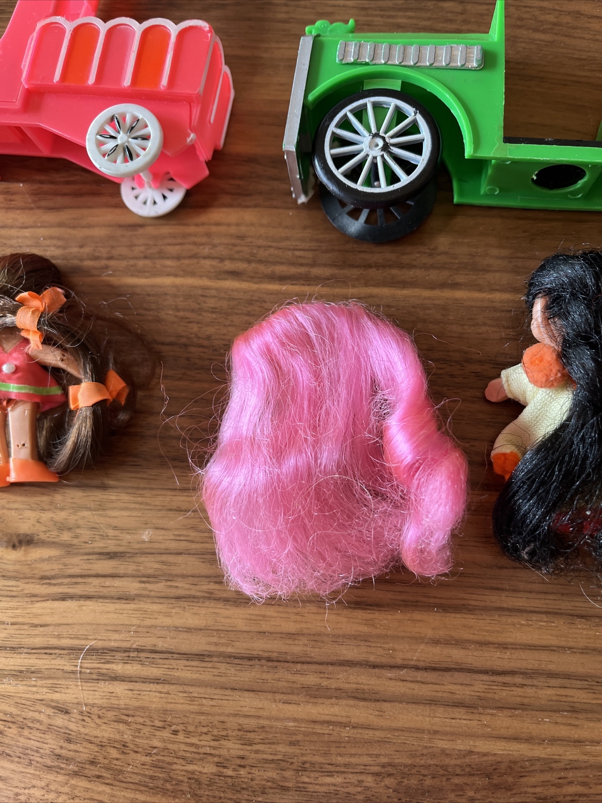 Vintage Ideal Flatsy Doll Lot - 5 Dolls And 3 Cars Rare Pink Car ...