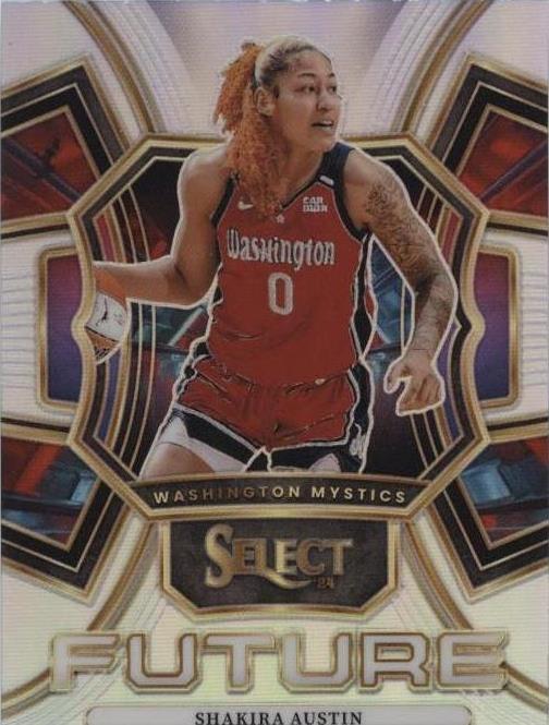 2024 Panini Select WNBA - Select Future Shakira Austin #12 Silver Prizm ...