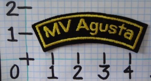 Vintage NOS MV Augusta Motorcycle patch From the 70's 001 3037 | eBay