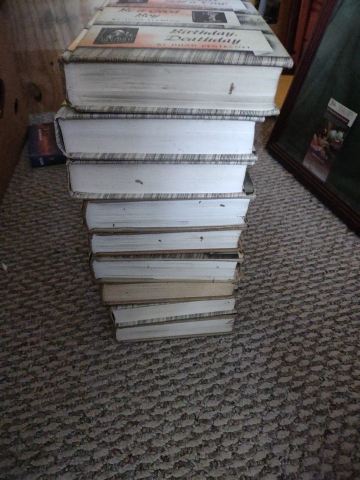 9 Book Detective Book Club Bundle / Lot Vintage Hardcover Books | eBay