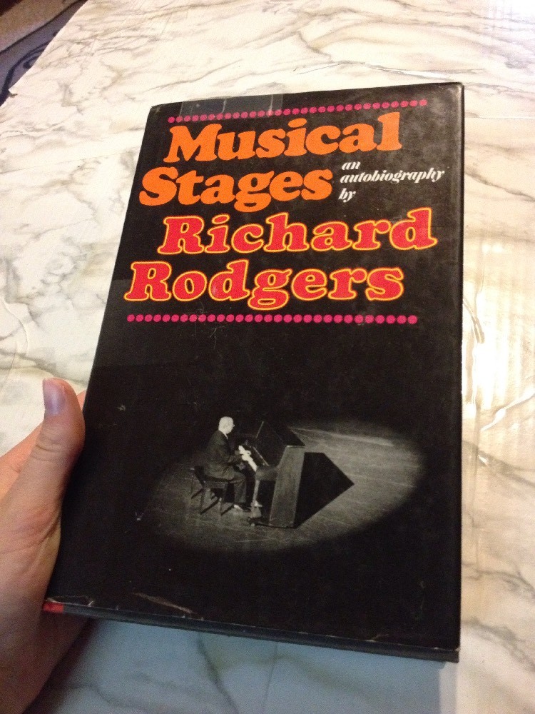 Musical Stages Richard Rodgers Autobiography 1975 0394479568 Hardback ...