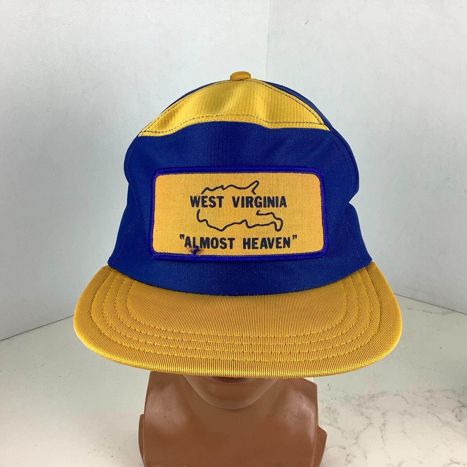 Vintage West Virginia Almost Heaven Snapback Hat Made… - Gem