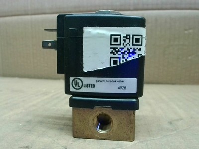 Burkert 6013 A 564 FKM BR Solenoid Valve 362 Psi 120 Volt 60 HZ - New ...