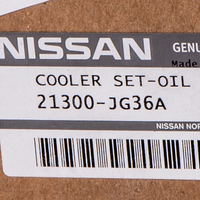 Genuine OEM Engine Oil Cooler for Nissan 21300JG36A for sale online | eBay