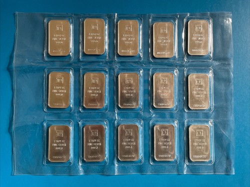 Vintage 1 Ounce Sealed TD Silver Bar: Choose How Many | eBay
