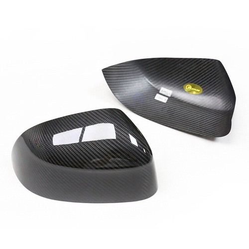 Gloss Real Dry Carbon Fiber Side Mirror Cap Covers Fits 18-23 G01 G02 ...