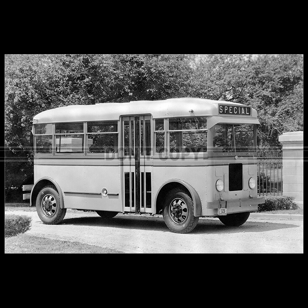 Photo A.036321 YELLOW COACH 709 1933-1934 BUS AUTOBUS | eBay