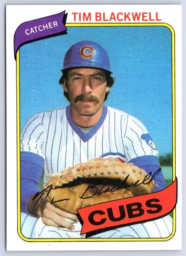 TIM BLACKWELL 1980 TOPPS 80 NO 153 NRMINT+ 45317 | eBay