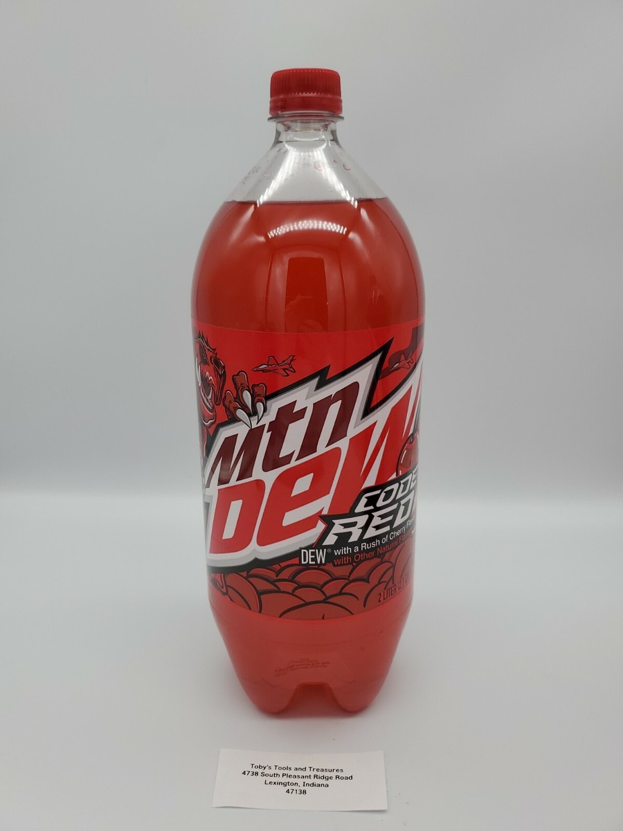 Bouteille Rouge Mountain Dew Code
