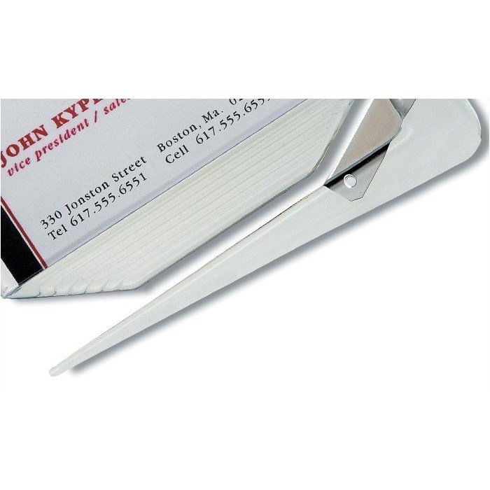 Blank Business Card Letter Opener-No Imprint Colors May Vary | eBay