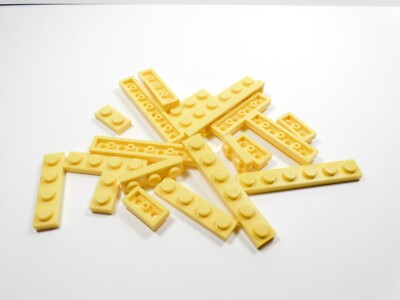 LEGO 20 Yellow Plates 1x2 1x3 1x4 1x6 G11 | eBay