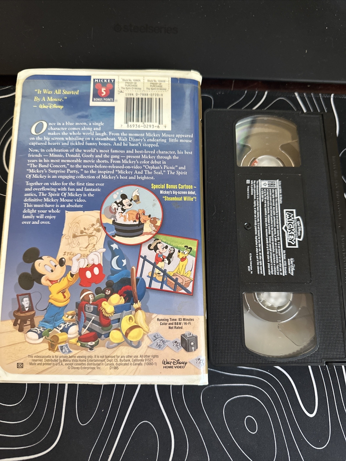 The Spirit of Mickey (VHS, 1998) 786936029369 | eBay