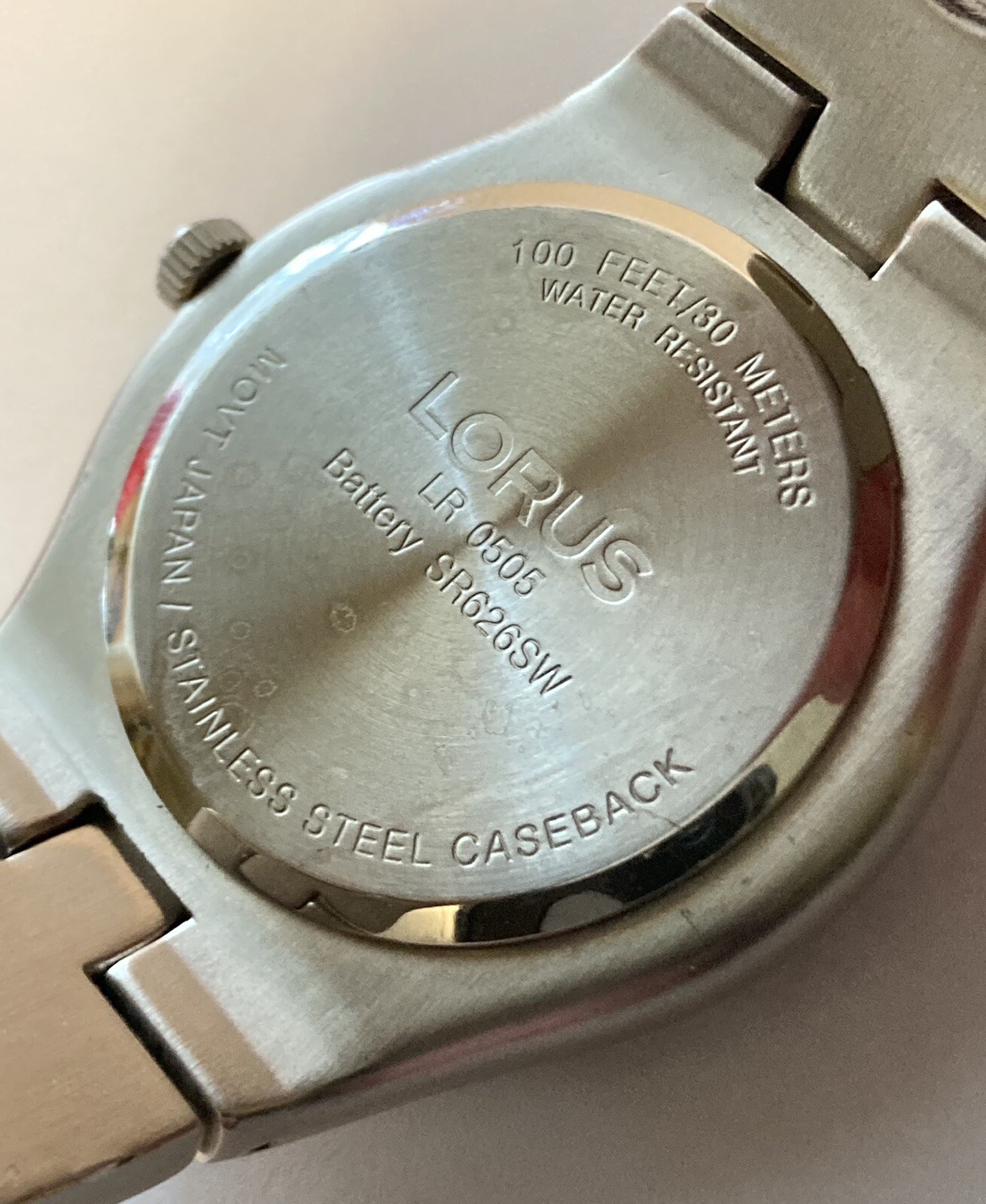 Men's Lorus LR 0505 Silver Dial 39mm Quartz Watch for sale online | eBay