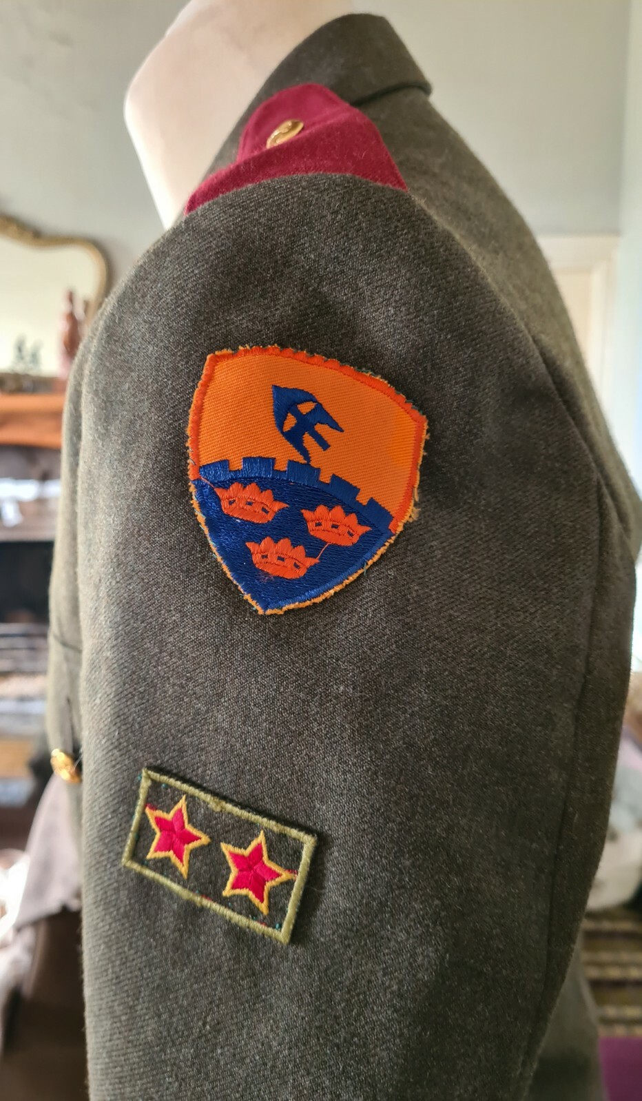 Irish army defence forces 1980s Fca uniform Cork Brigade | eBay