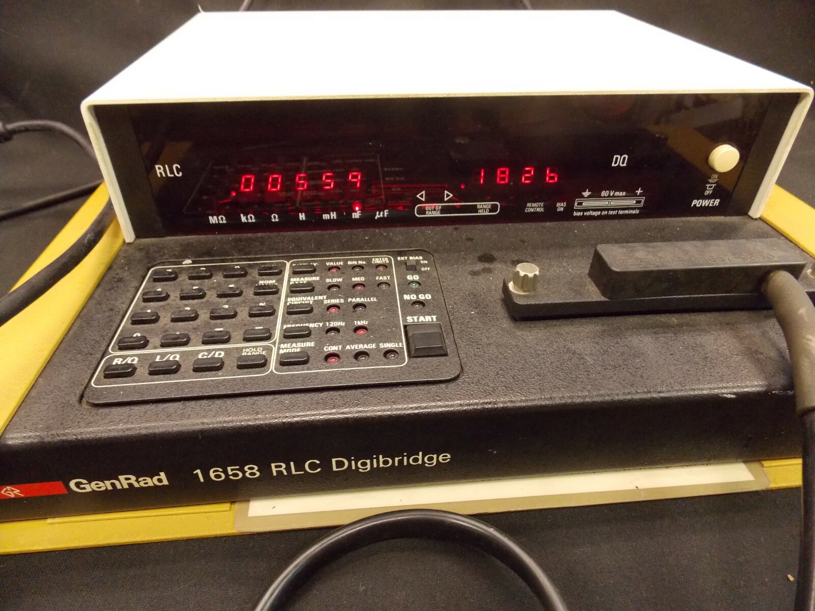 GenRad Quadtech IET Labs 1658 Precision RLC Digibridge Impedance Meter ...