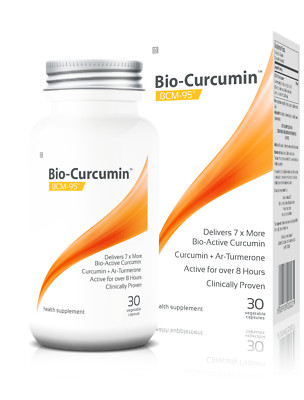 Bio-Curcumin 30 Veg Capsules by Coyne Healthcare (7 x More Bio-Active ...