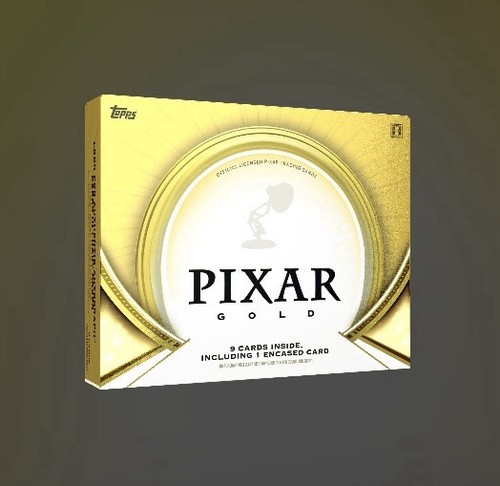2025 TOPPS PIXAR GOLD CHROME HOBBY BOX FACTORY SEALED - 1 ENCASED ...