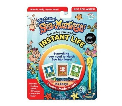 Sea Monkeys Original Instant Life Starter Pack Amazing Live Kids Toys ...