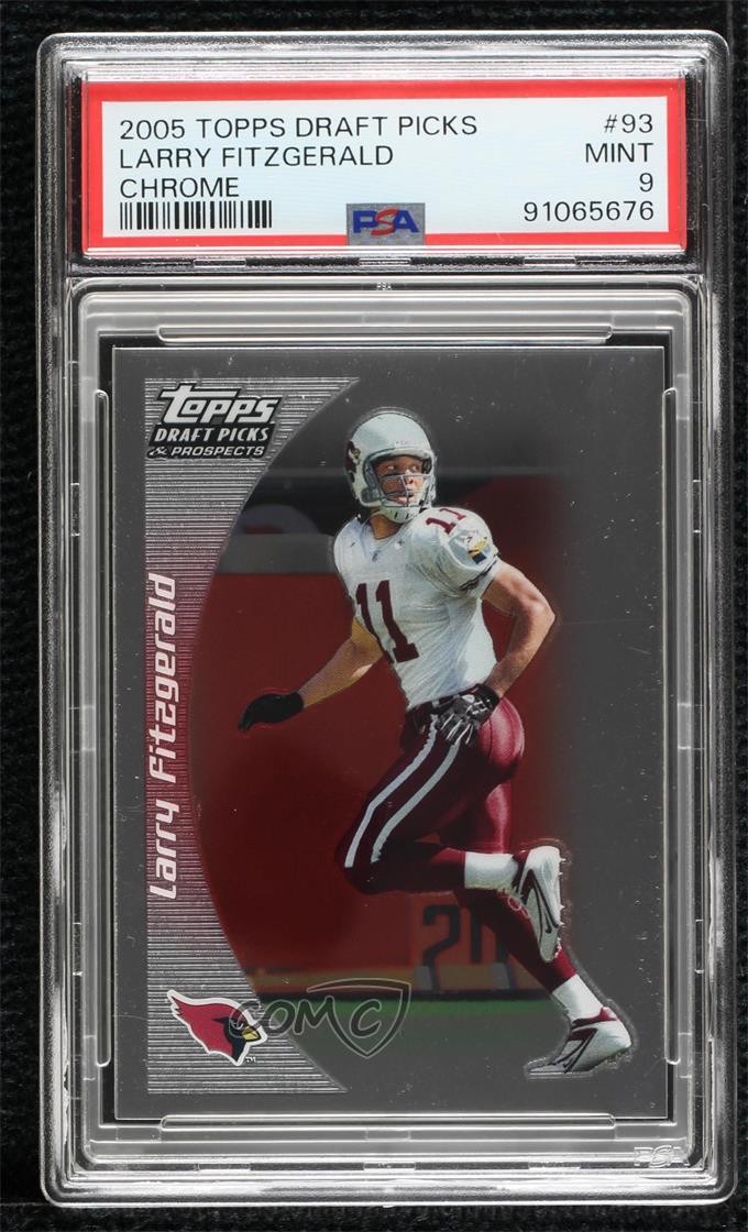 2005 Topps Draft Picks & Prospects - Larry Fitzgerald #93 Chrome for ...