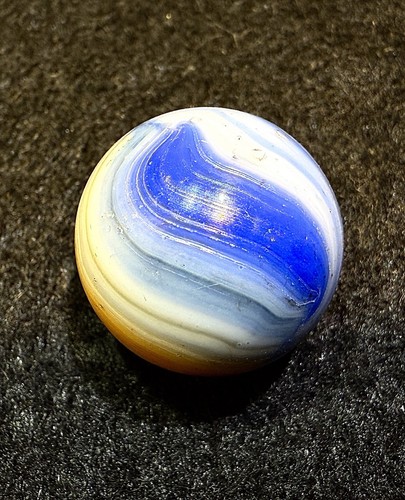 Super Rare HTF Vintage SHOOTER Akro Patch Abalone Metallic Marble! 3/4 ...