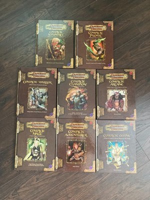 D&D Dungeons Dragons 3.5 3e Complete Warrior Mage divine Scoundrel ...