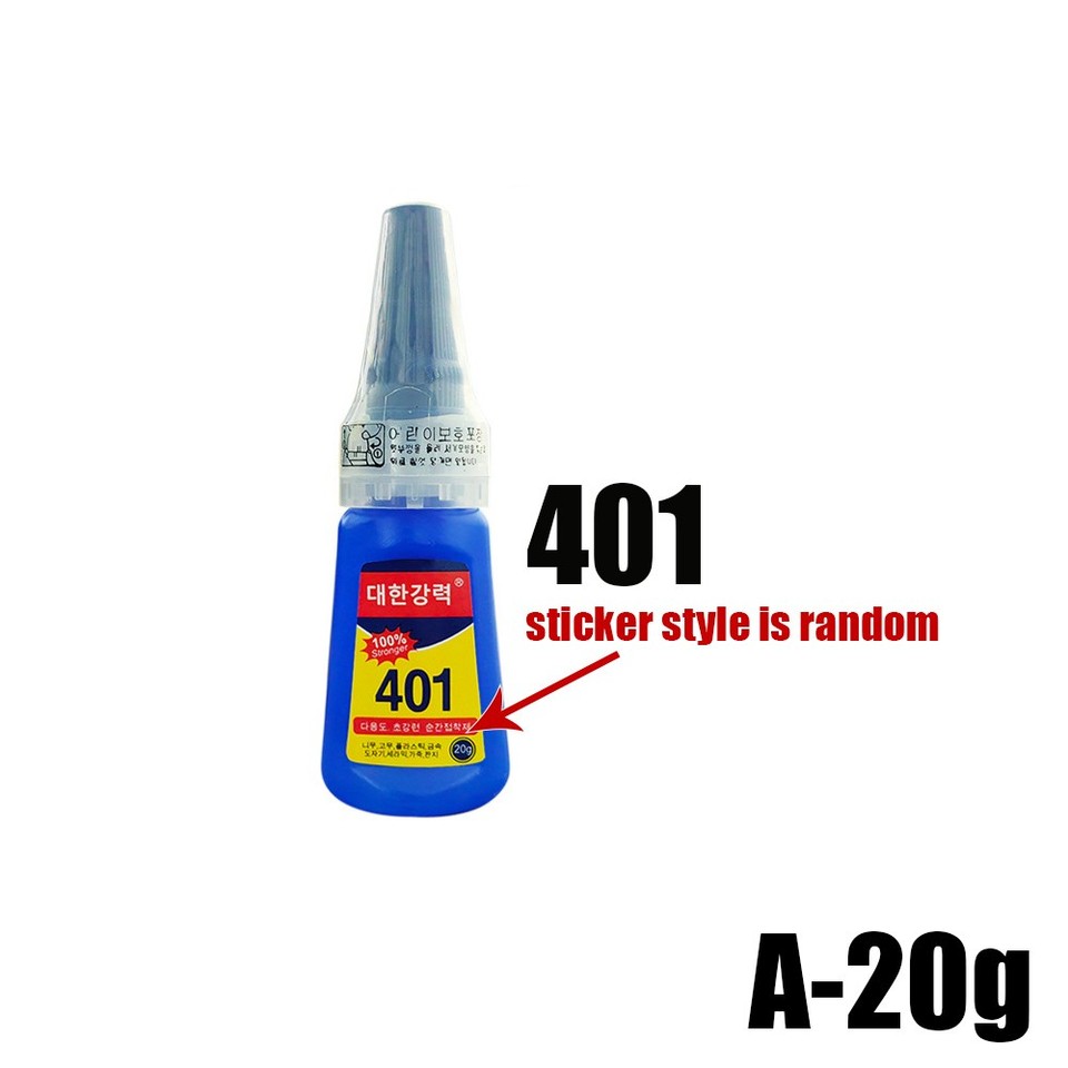 401 Glue Instant Fast Adhesive 20g Bottle Super Strong Glue Multi ...