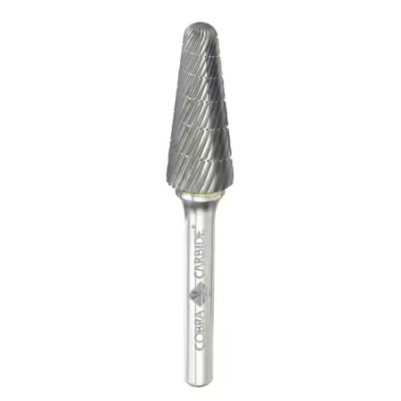 COBRA CARBIDE 11256 Carbide Burr,Aluma Cut NF Shape L Incl. Angle 14 ...
