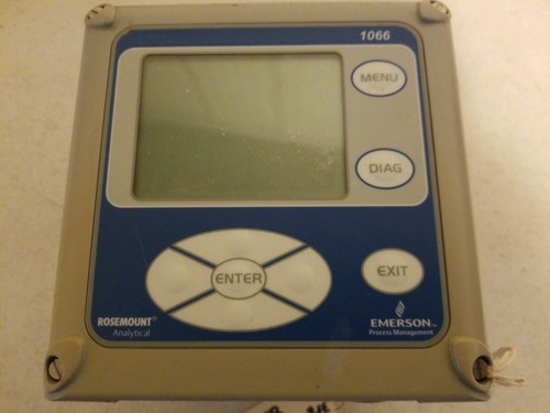 ROSEMOUNT, LIQUID ANALYTICAL TRANSMITTER, MODEL: 1066-P-FF-67 PH ...