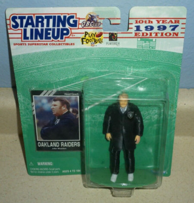 John Madden Oakland Raiders 3D Printed Packaged Custom Starting Lineup ...