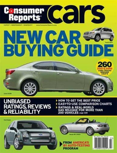 New Car Buying Guide by Consumer Reports Staff (2007, Trade Paperback ...