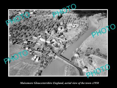 OLD LARGE HISTORIC PHOTO OF MAISEMORE ENGLAND AERIAL VIEW OF THE TOWN ...