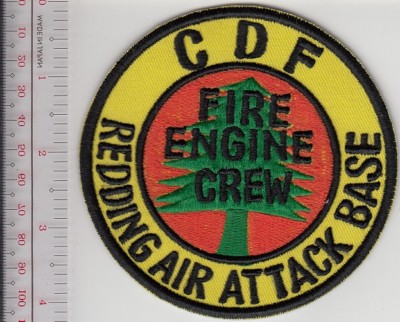 Hot Shot Wildland Fire Crew California CDF Redding Air Attack Base NO ...