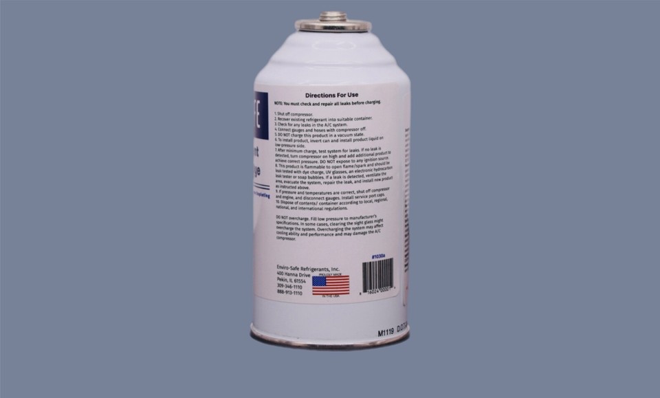 R 134a Refrigerant Replacement w/ UV Dye | 8 Cans, EnviroSafe, 6oz | eBay