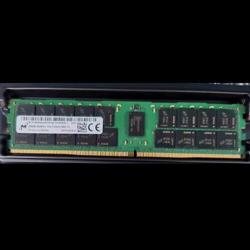 Micron MT DDR4 256GB 3200MHz PC4-25600 2SR4X4 RDIMM Server Memory RAM ...
