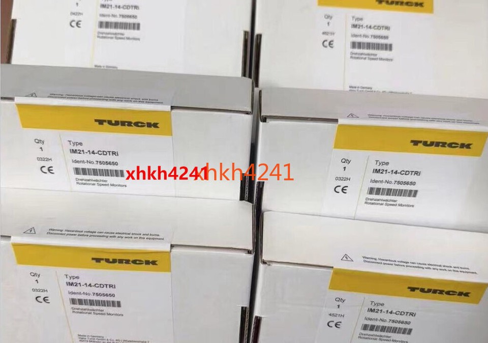 1Pcs New TURCK IM21-14-CDTRI Isolator 7505650 Speed Monitor | eBay