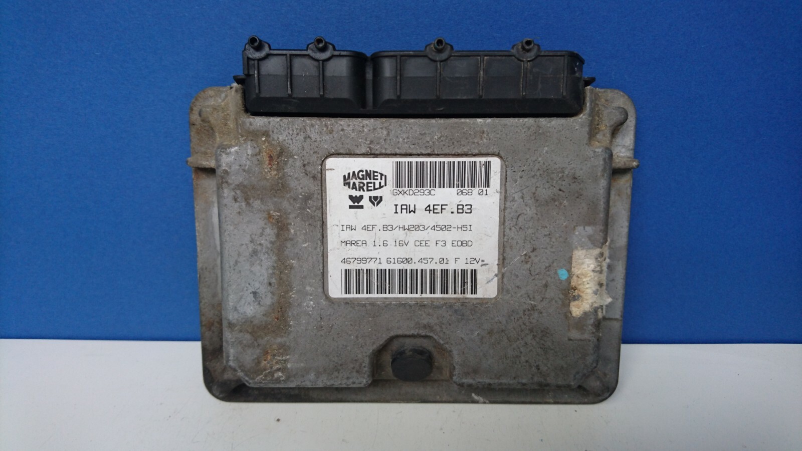 FIAT ECU Engine Control Unit IAW 4ef.b3 IAW4EFB3 6160045701 MAGNETI ...