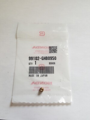 Honda Main Jet OEM 99102-GHB-0950 QTY 1 | eBay Australia