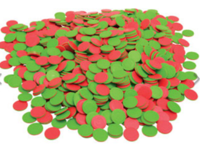 Two Sided Colour Counters 2.5cm x 50 pieces Teaching Resources Kids ...