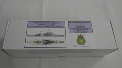 White Ensign 1/700 WWII British Battleship HMS Warspite (1942)(Resin ...