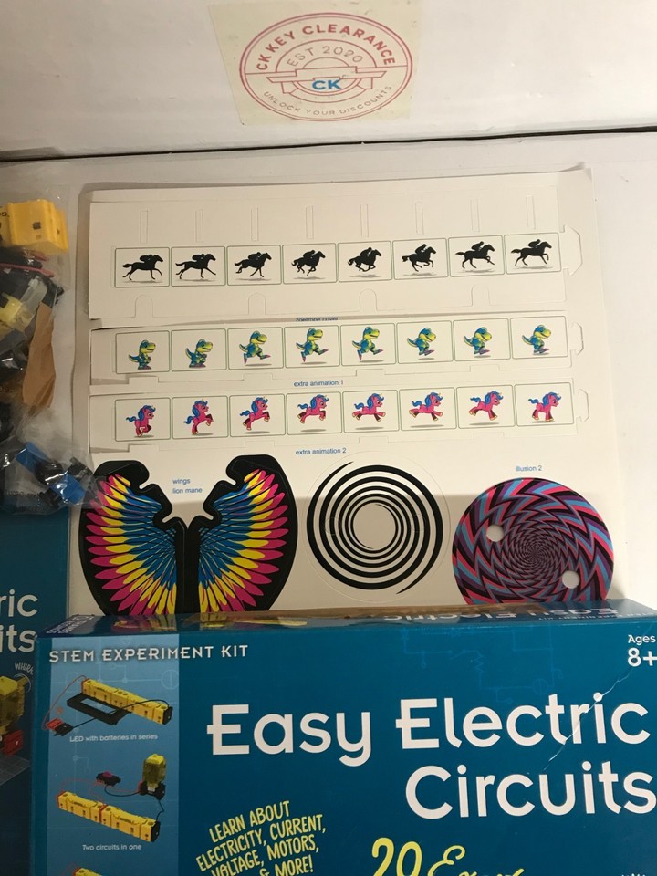 Thames & Kosmos Easy Electric Circuits | STEM Science Kit for Kids Age ...